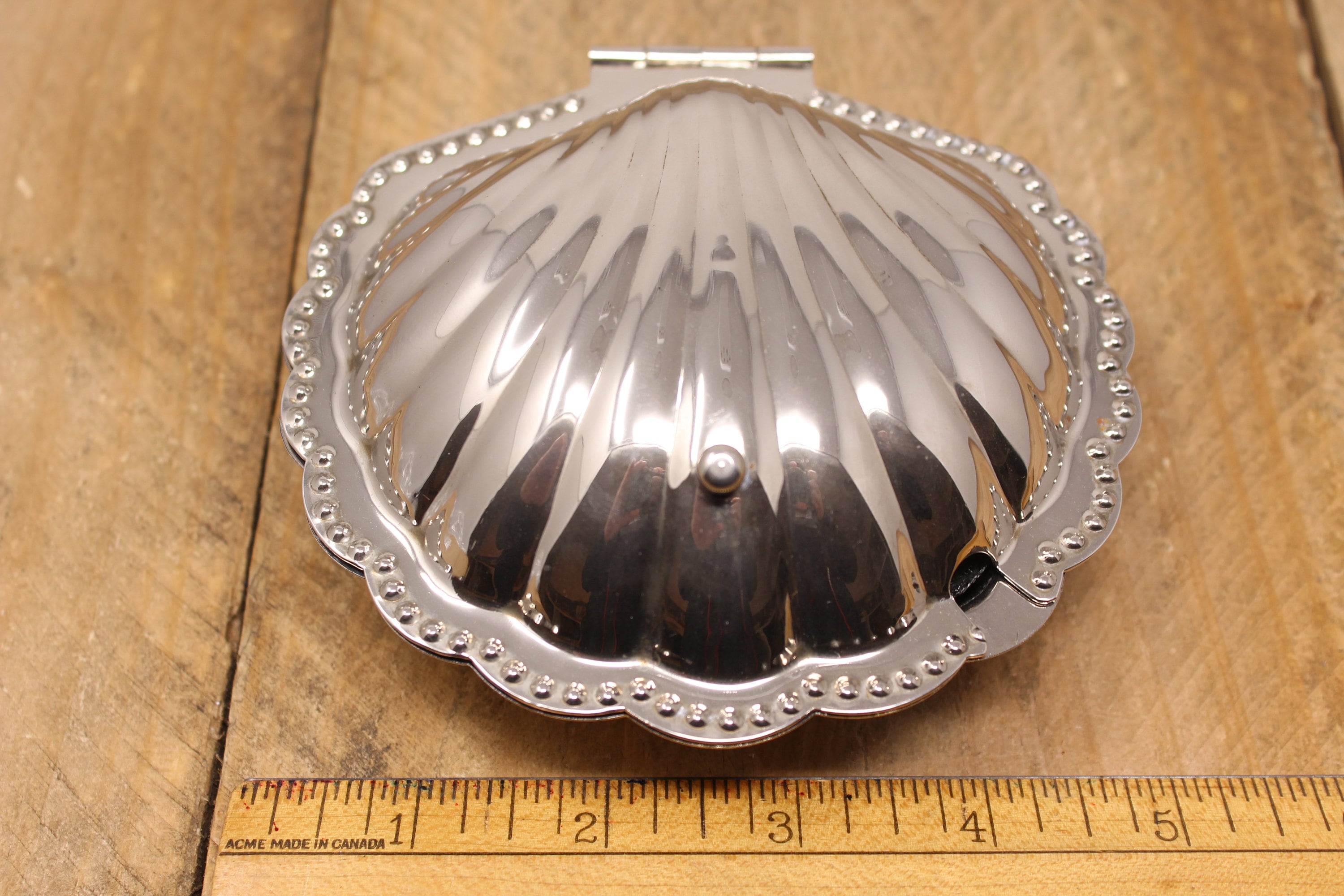 Vintage Leonard Silver Plate Clam Shell Serving Dish - Etsy