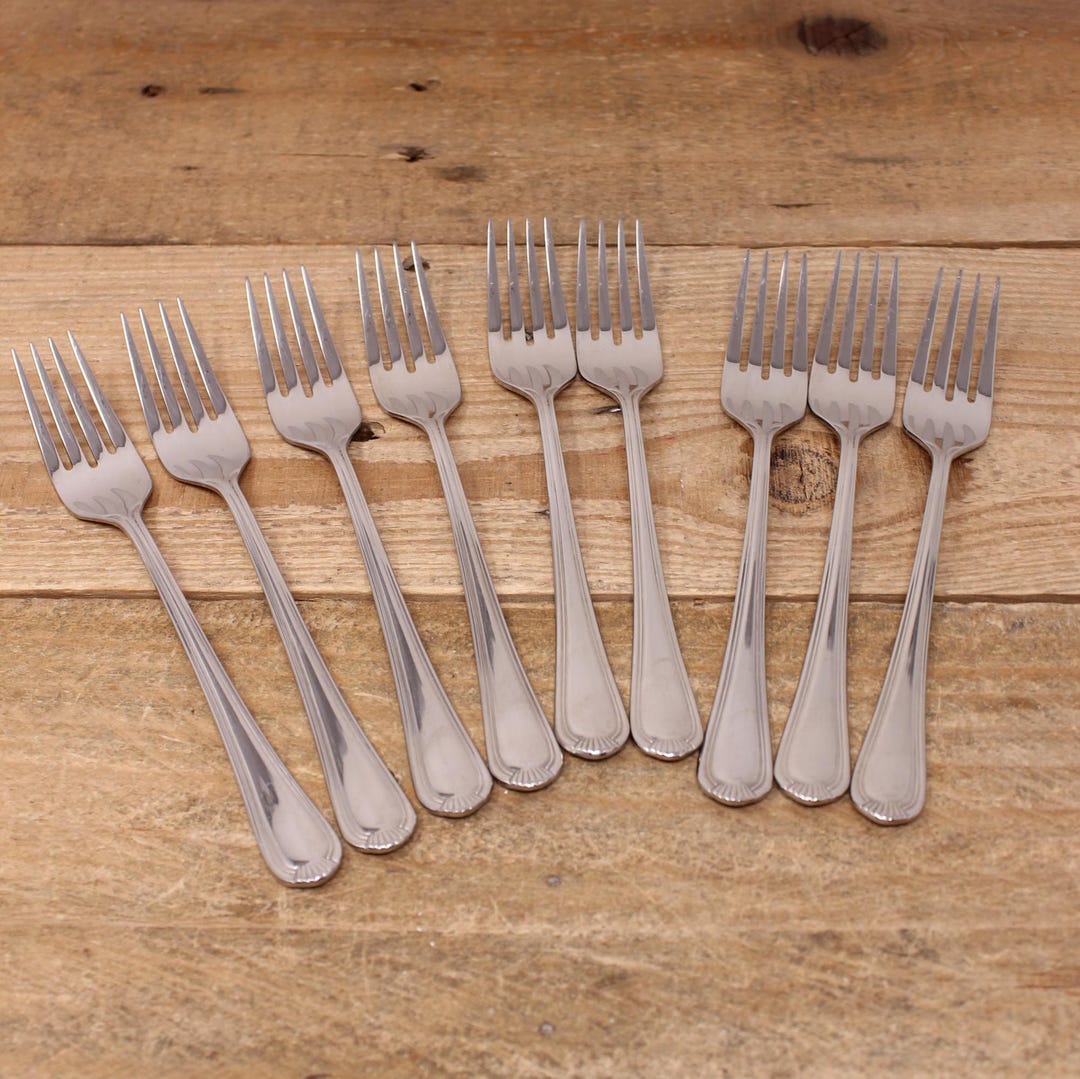 9 Alcea Individual Salad Forks by Henckel International (zwilling) - Etsy