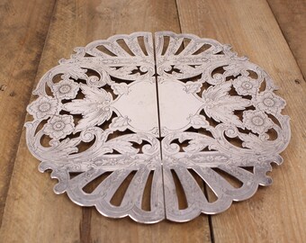 Silver Trivet - Etsy