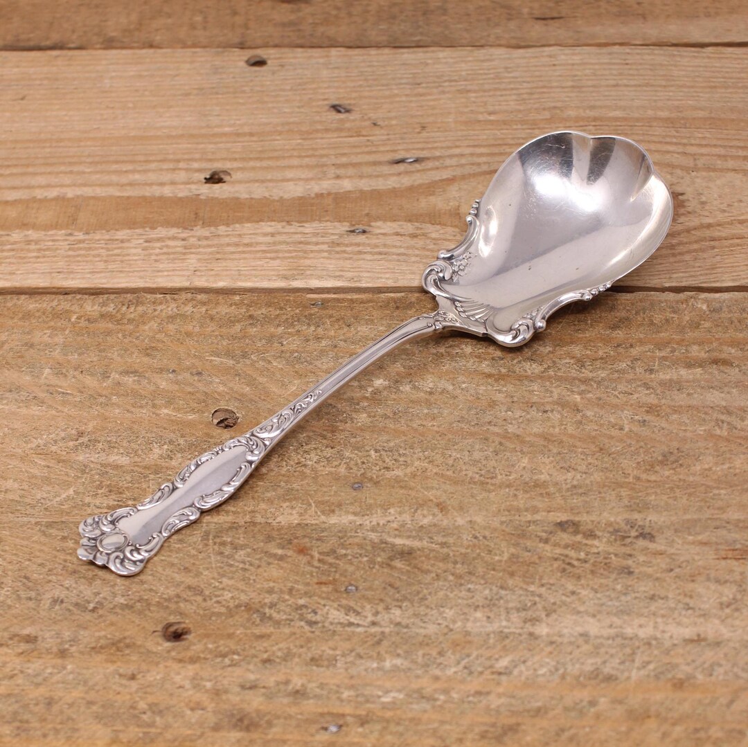 Antique "oxford" 1901 - Wm. Rogers & Son - Solid Smooth Berry ...