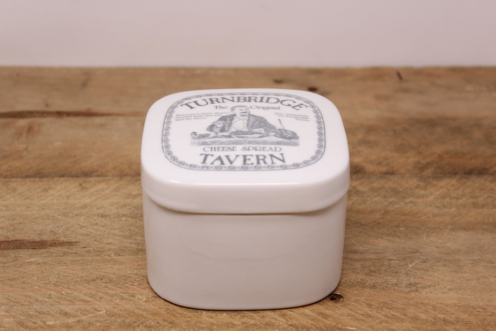 Vintage Turnbridge Tavern Cheese Spread Ceramic Jar - Etsy