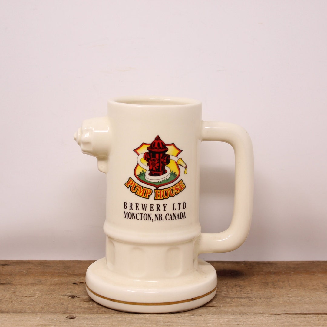 Pump House Brewery Stein - Fire Hydrant Stein - Craft Beer - Moncton ...