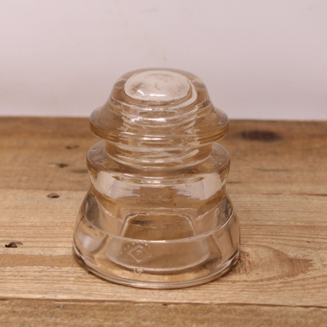 Vintage Dominion Clear Glass Insulator 42 - Etsy