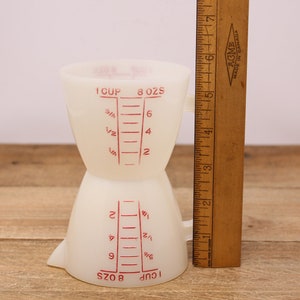 Vintage Tupperware Double Measuring Cup 680 - Etsy