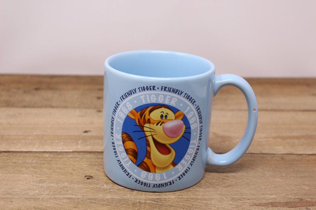 Vintage Friendly Tigger 1968 Mug Morning Coffee Mug Disneystore - Etsy