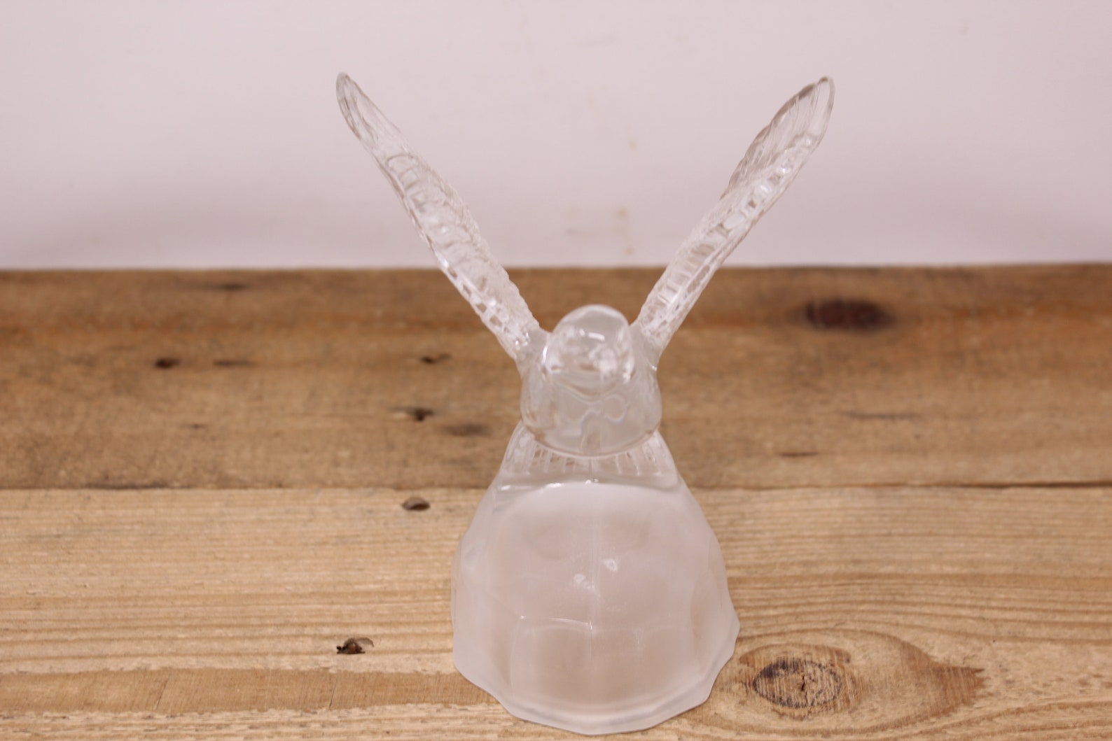 Vintage Cristal D'arques Crystal Flying Bird Figurine - France - Etsy