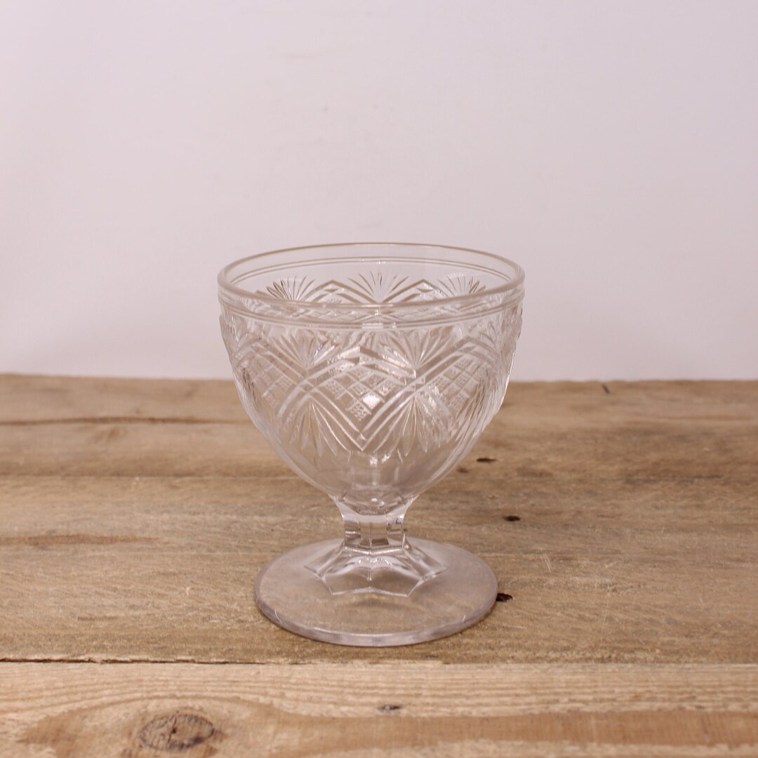 Antique Bryce Walker Diamond & Sunburst Footed Sugar Bowl EAPG - Ca ...