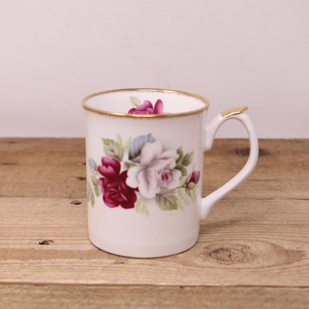 Vintage Elizabethan "caroline" Fine Bone China Tea Cup / Coffee Mug ...