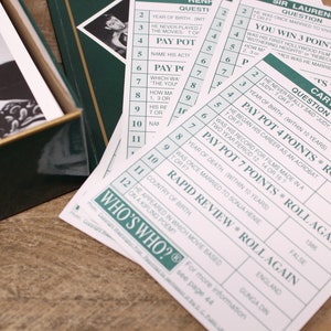 Who's Who? Famous People Trivia Game 1995 - Volume 1 - Etsy