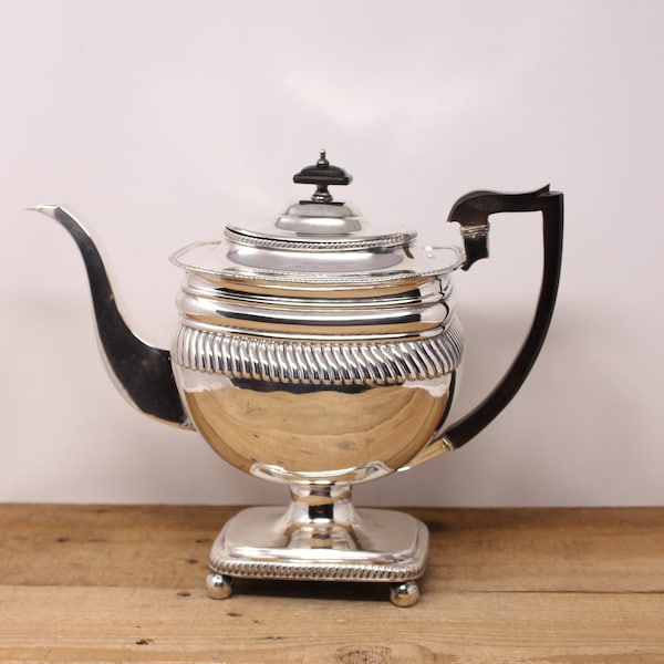 Antique Sterling Silver English Teapots - Etsy