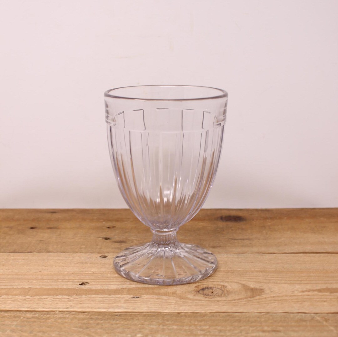 Vintage Heisey Recessed Panel Glass Vase: Footed Celery or Apothecary ...