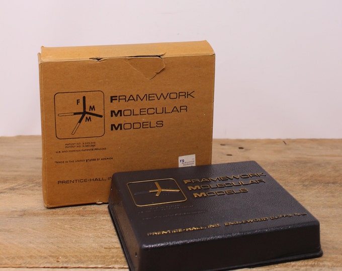 Vintage Framework Molecular Model Kit Prentice-hall - 1965 Science ...
