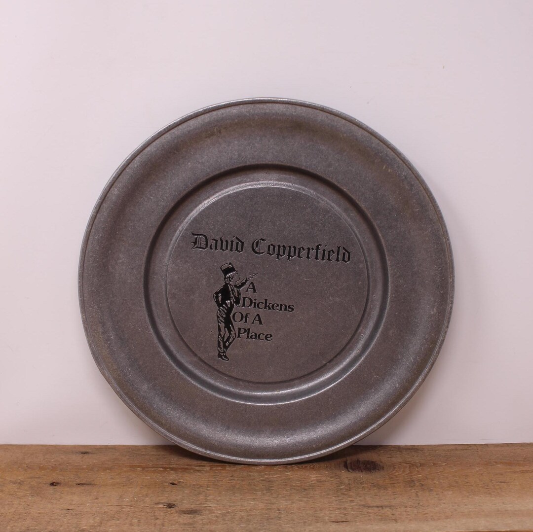 Vintage Bon Chef Pewter Color Decor Plate / Serving Plate - David ...