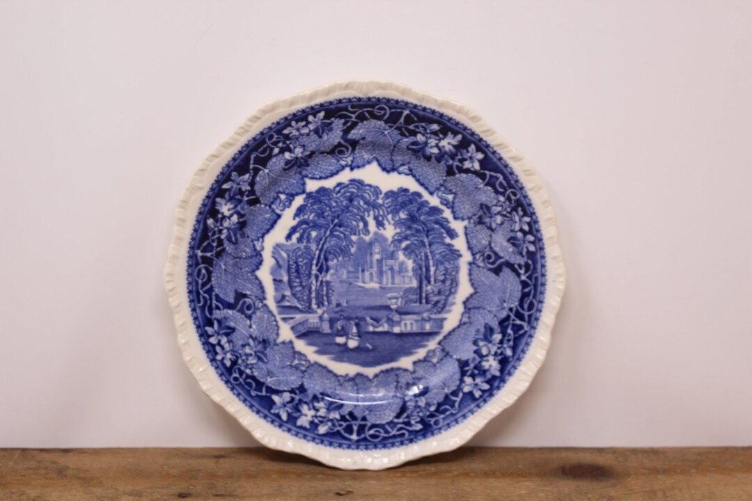 Antique Mason's - Patent Ironstone - Blue Transferware – Vista, England ...