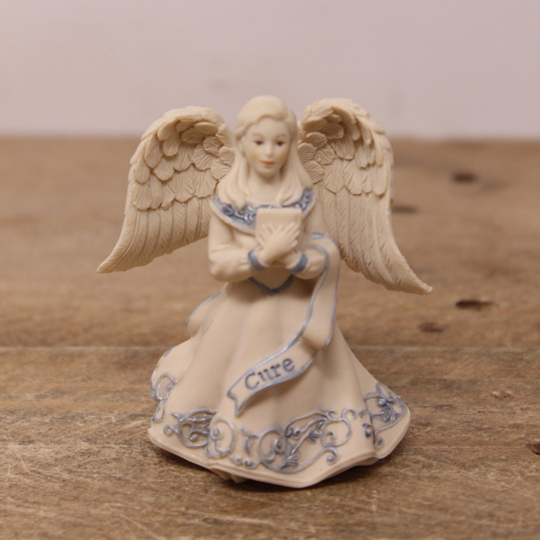 Vintage - "cure" - Sarah's Angels by Cheri-lane- Resin Angel - Etsy