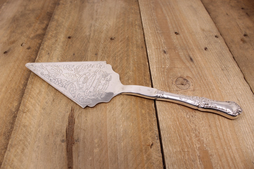 Vintage Falstaff - Silver Plate Pie Spatula / Pie Server / Cake Lifter ...