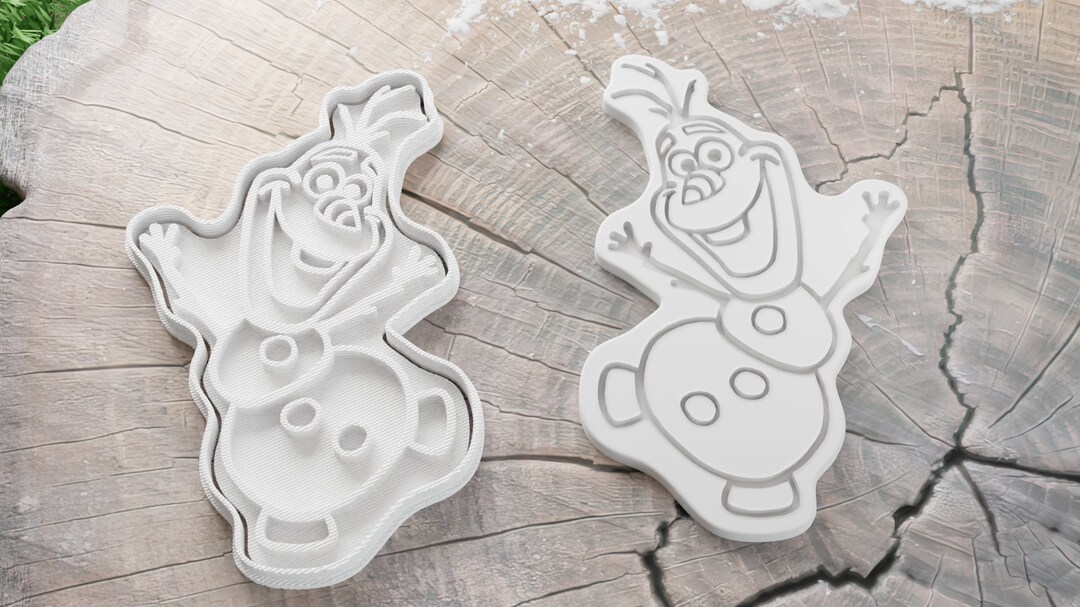 Olaf Cookie Cutter 3D Printed - Etsy