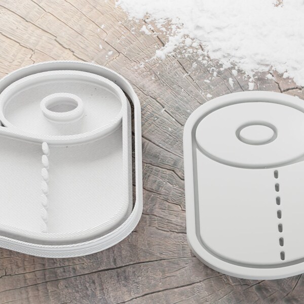 Toilet Paper Cookie Cutter - Etsy