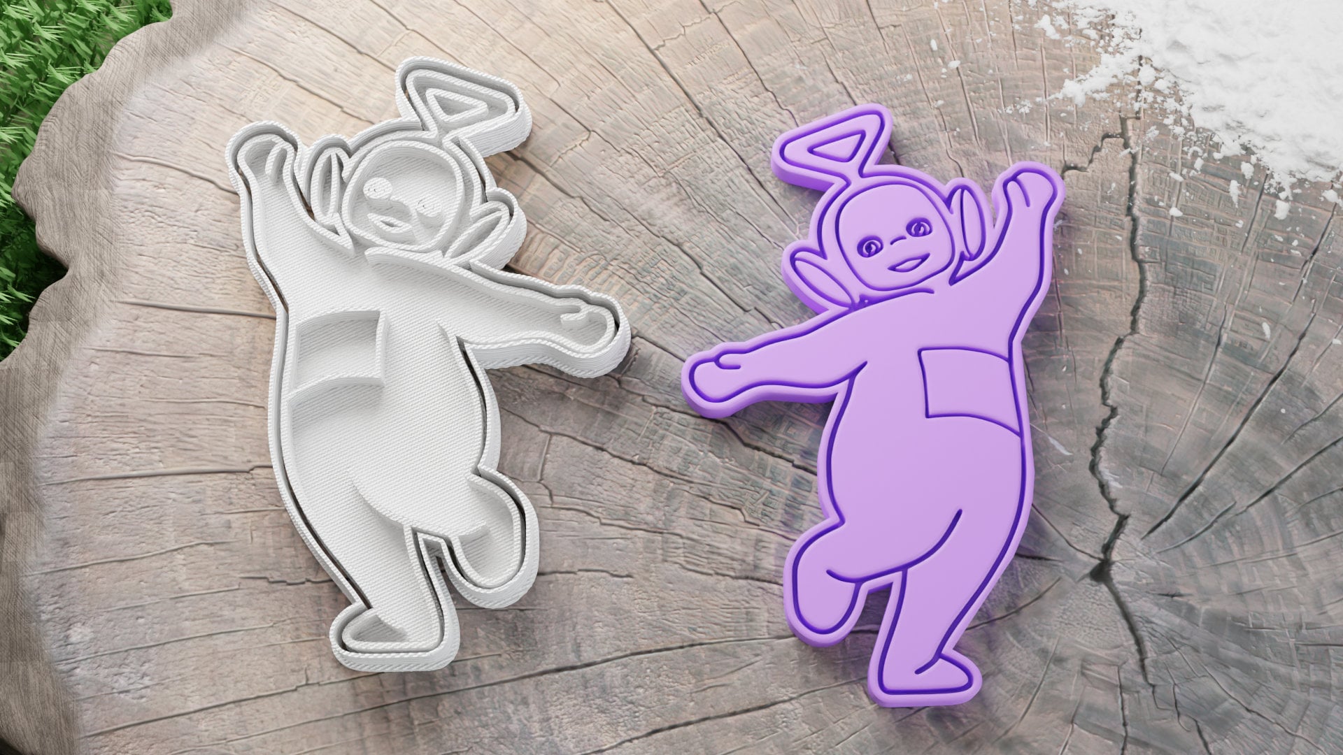 Teletubbies Cookie Cutters 3D Printed - Etsy UK