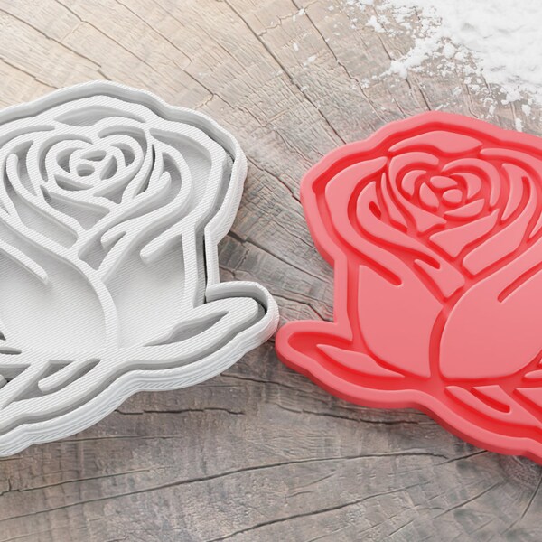 Rose Cookie Cutter - Etsy