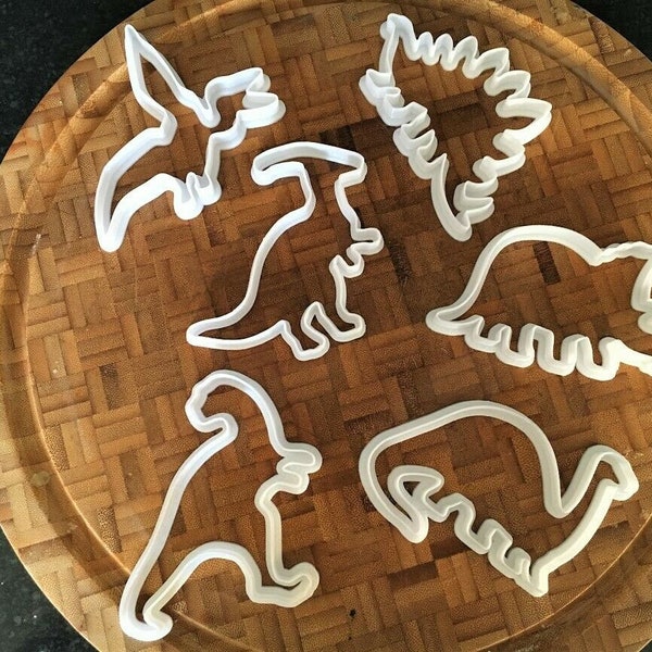 Dinosaur Cookie Cutters - Etsy