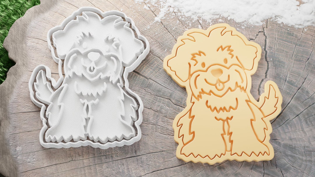 Cockapoo Cookie Cutter 3d Printed Etsy