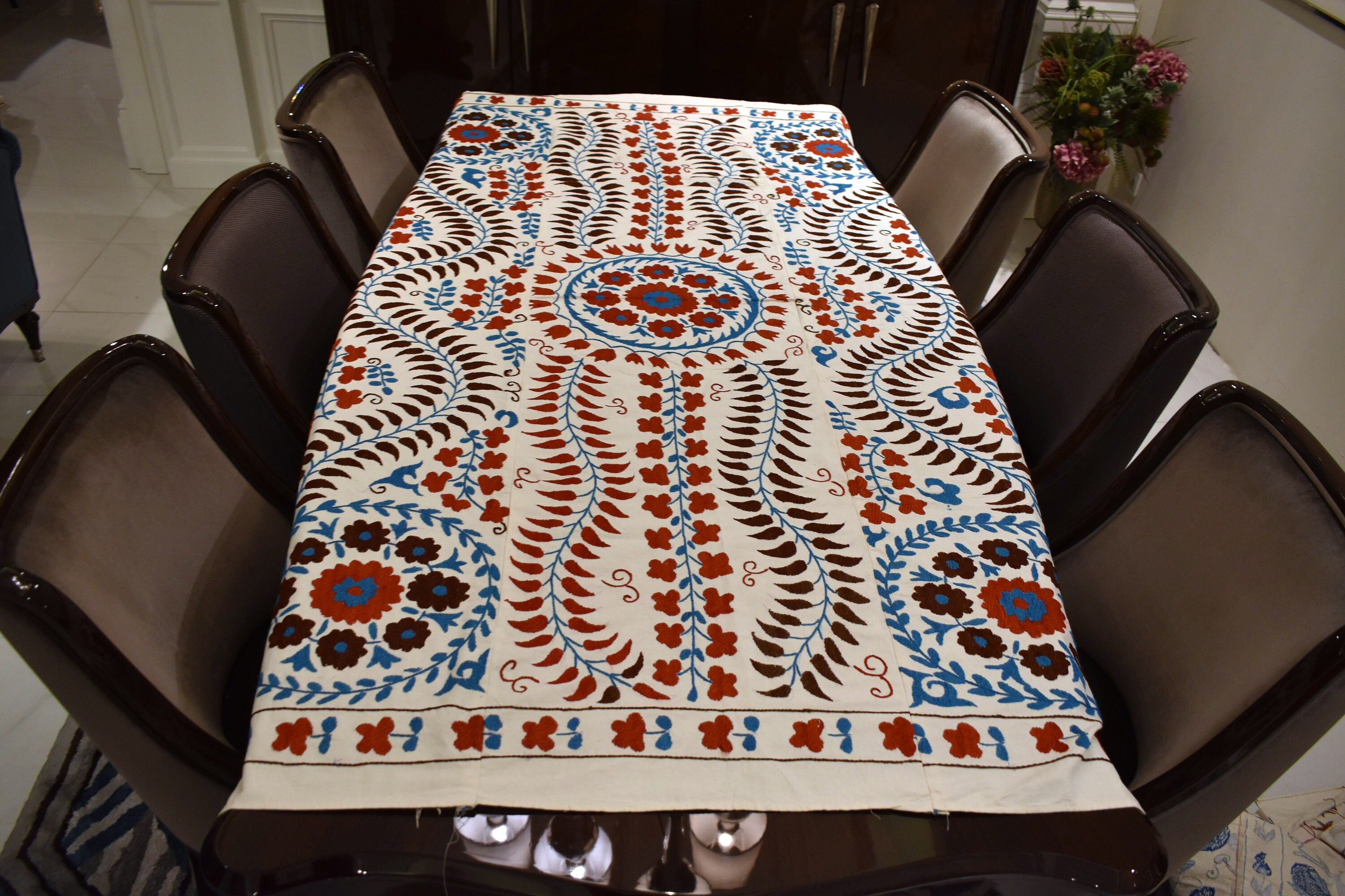 Boho bedspread home decor asia bedspread 6.6 x 4.7 ft. | Etsy