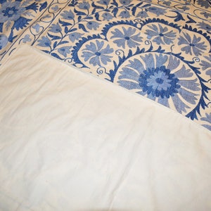 Handmade Throw Quit Blanket Bed Cover Suzani Bedspread 6.6 - Etsy