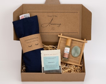 Good Luck Gift / Encouragement Box for New Adventure / Exam Care ...