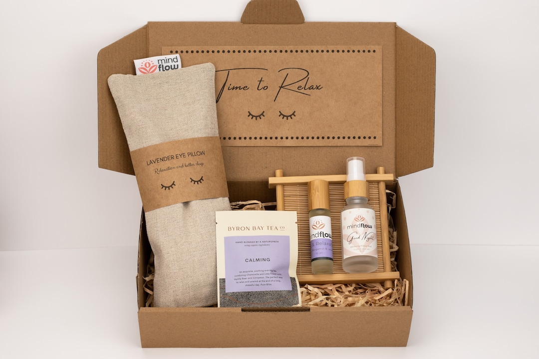 Sleeping/relaxation Kit Gift; Sleep Indulgence Relaxation Hamper Gift ...