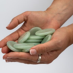 Worry Stone for Anxiety & Focus; Thumb Stone; Crystal Worry Stone ...