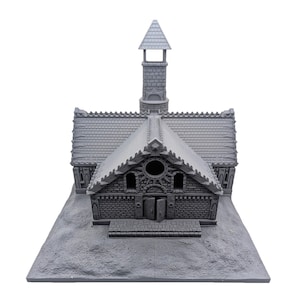 Church of Barovia (curse of Strahd) - Medieval Church - D&D TTRPG ...