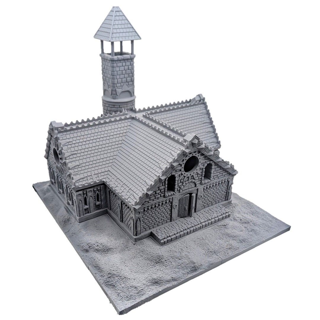 Church of Barovia (curse of Strahd) - Medieval Church - D&D TTRPG ...