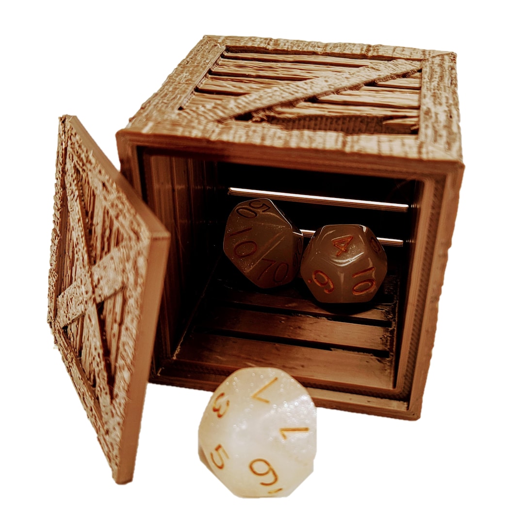 Wooden Crate - Dice Jails/vaults by Fates End - Etsy