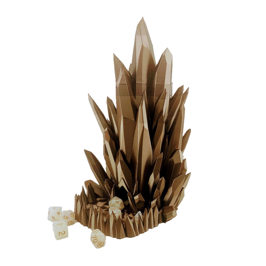 Crystal - Dice Tower | Decorative Tower | Coin Bank by Fates End - Etsy