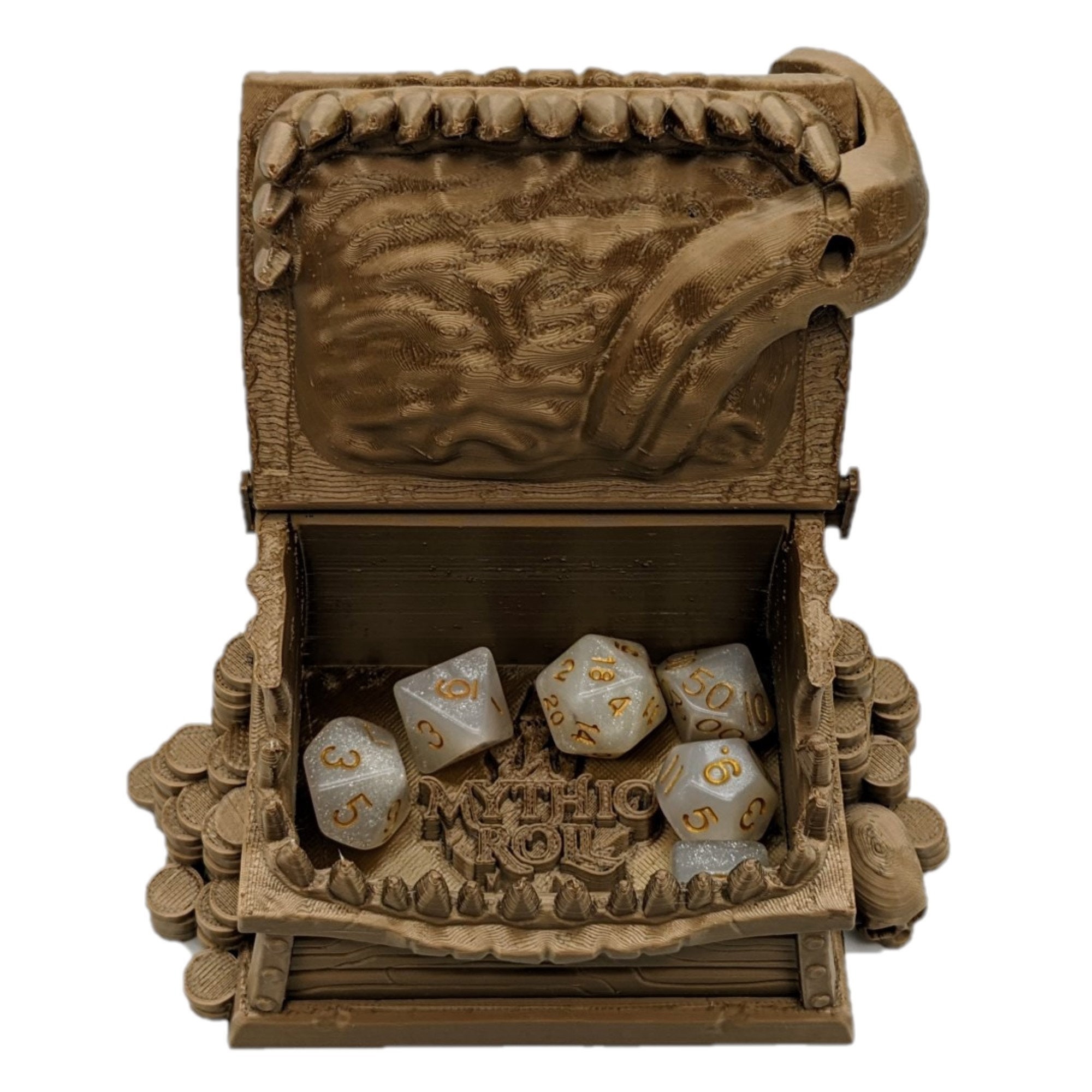 Mimic Dice Box Fearsome Chest by Mythic Roll - Etsy