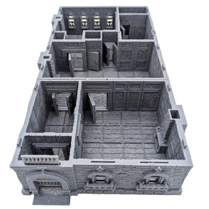 Death House (curse of Strahd) - D&D TTRPG Playable 3D Printed Building ...