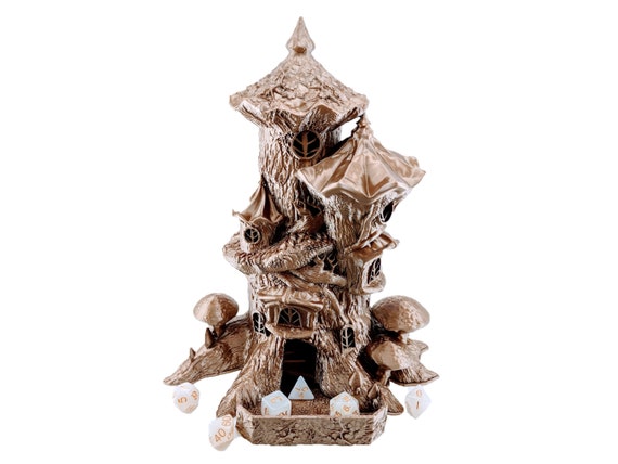 Fairy/fae Dice Tower Decorative Tower Coin Bank by Fates | Etsy