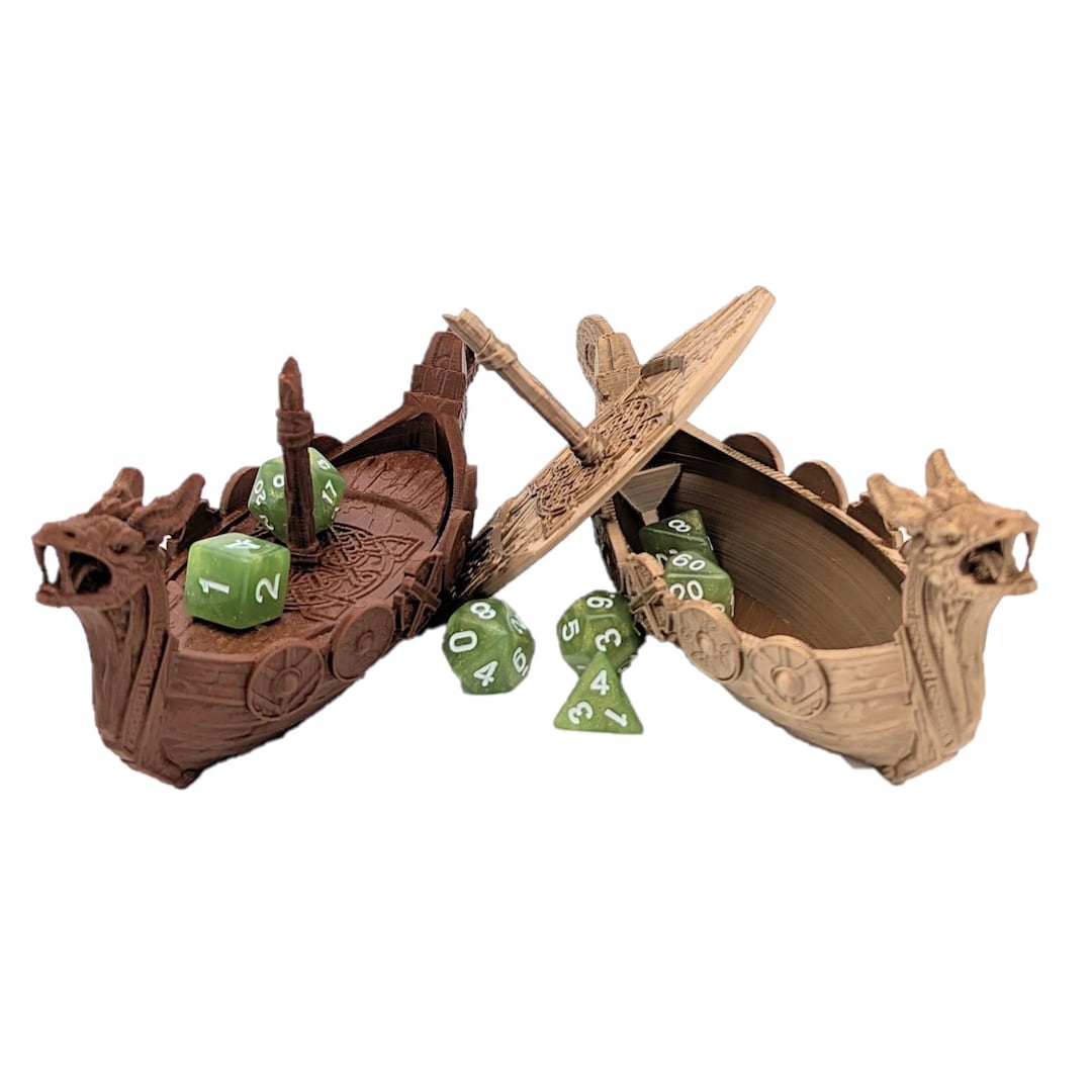 Viking Dice Box - Jormungandr - by Mythic Roll - Etsy