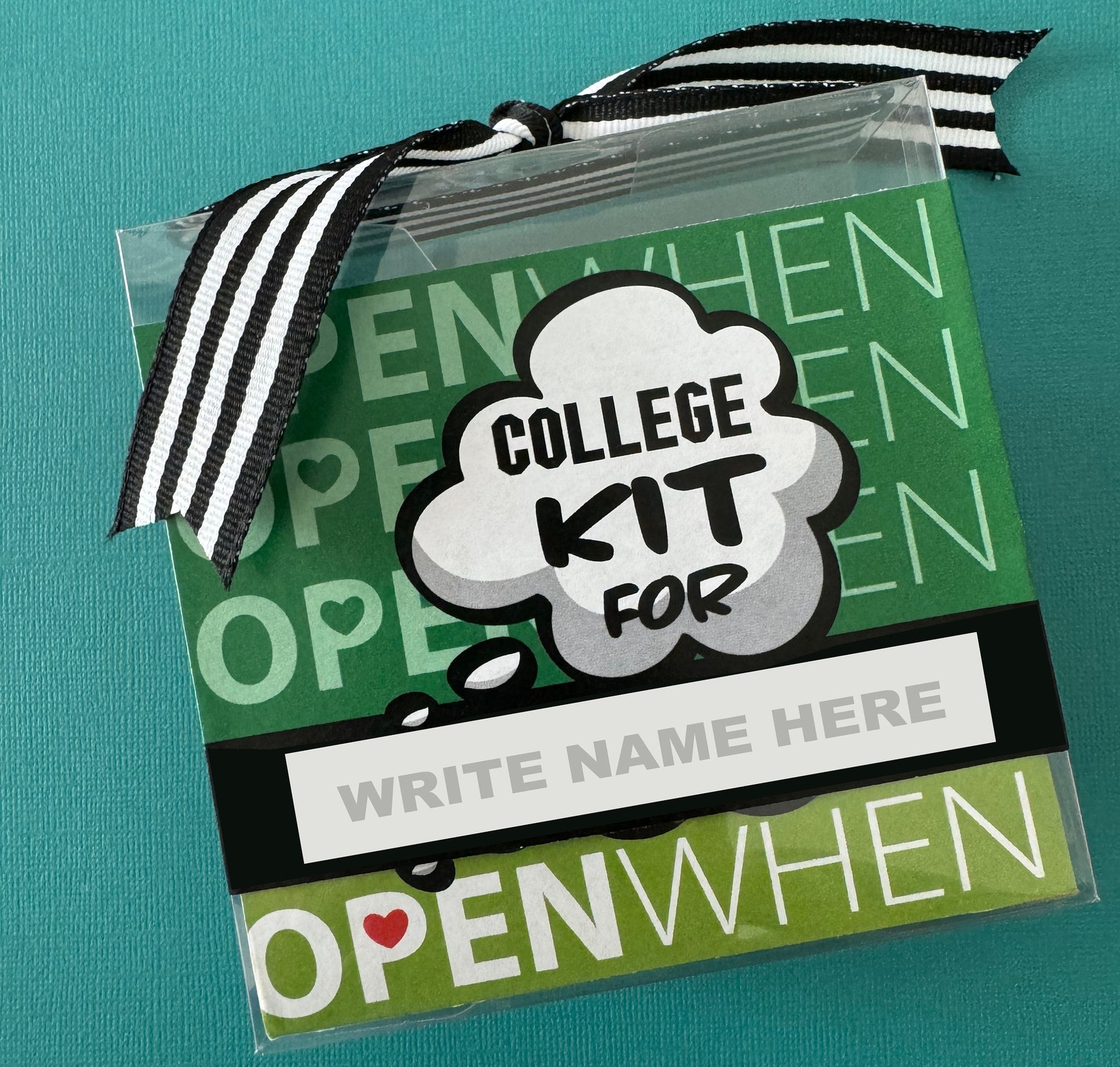 Open When Gift Box for College Student, Going Away College Gift ...