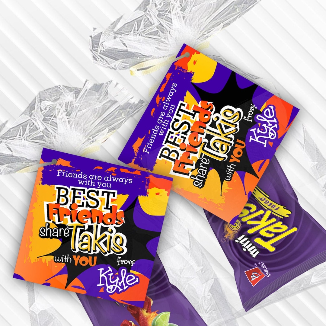 Takis Valentines Day Cards for Kids, DIGITAL Valentine's for School ...