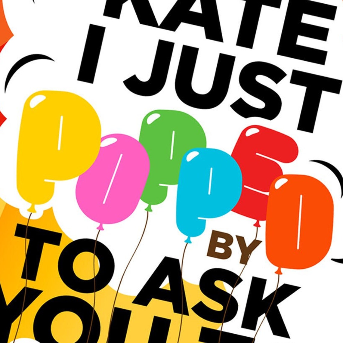 HOCO Proposal Sign, Homecoming, Personalized HOCO Poster, Ask Date to ...