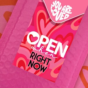 Valentine Open When Envelopes Set, Valentine's Gift, Boyfriend ...
