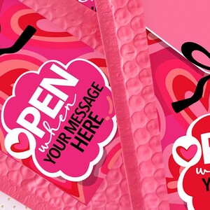 Valentine Open When Envelopes Set, Valentine's Gift, Boyfriend ...