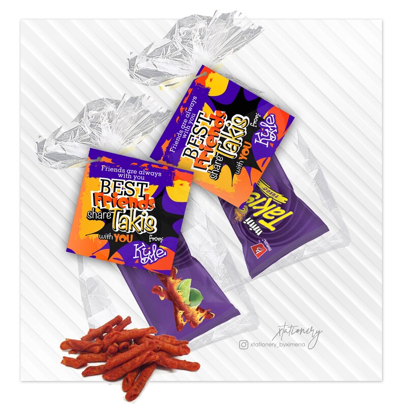 Takis Valentines Day Cards for Kids PRINTED OR DIGITAL | Etsy