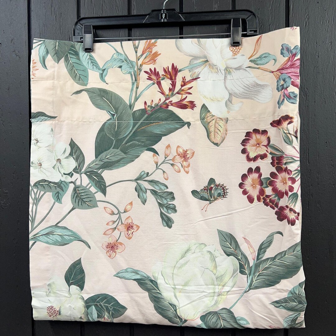 Williamsburg Crown Crafts Garden Image Botanical Lined Curtains 40” X ...
