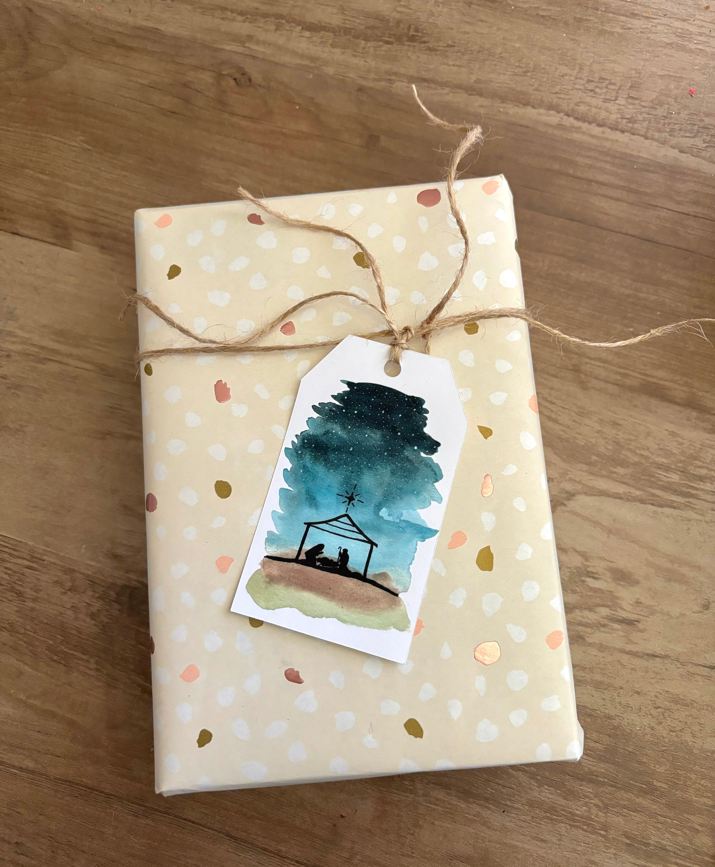 Religious Christmas Gift Tags - Etsy