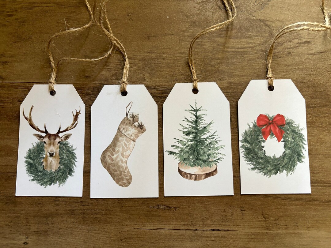 Woodland Gift Tags - Etsy