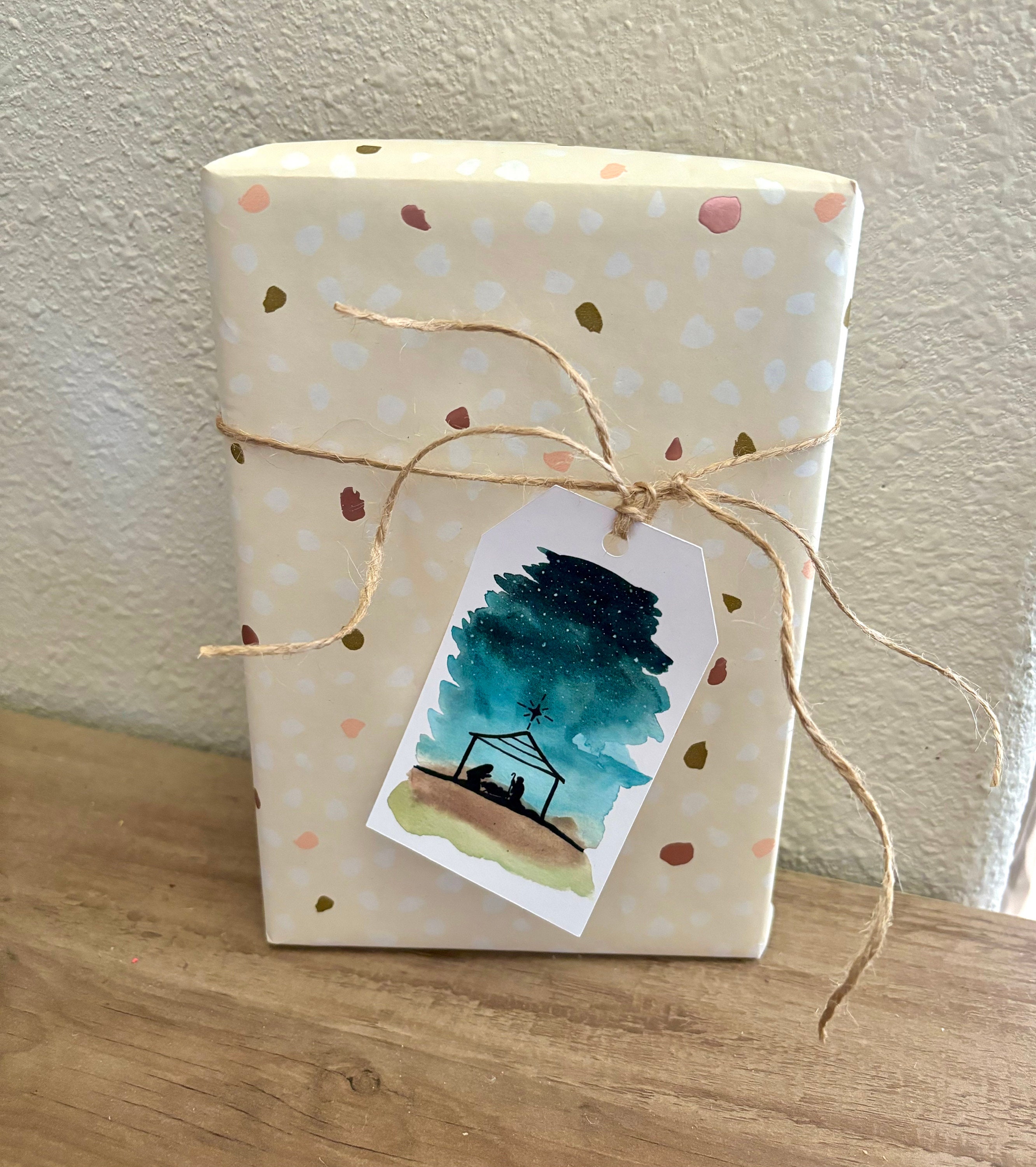 Religious Christmas Gift Tags - Etsy