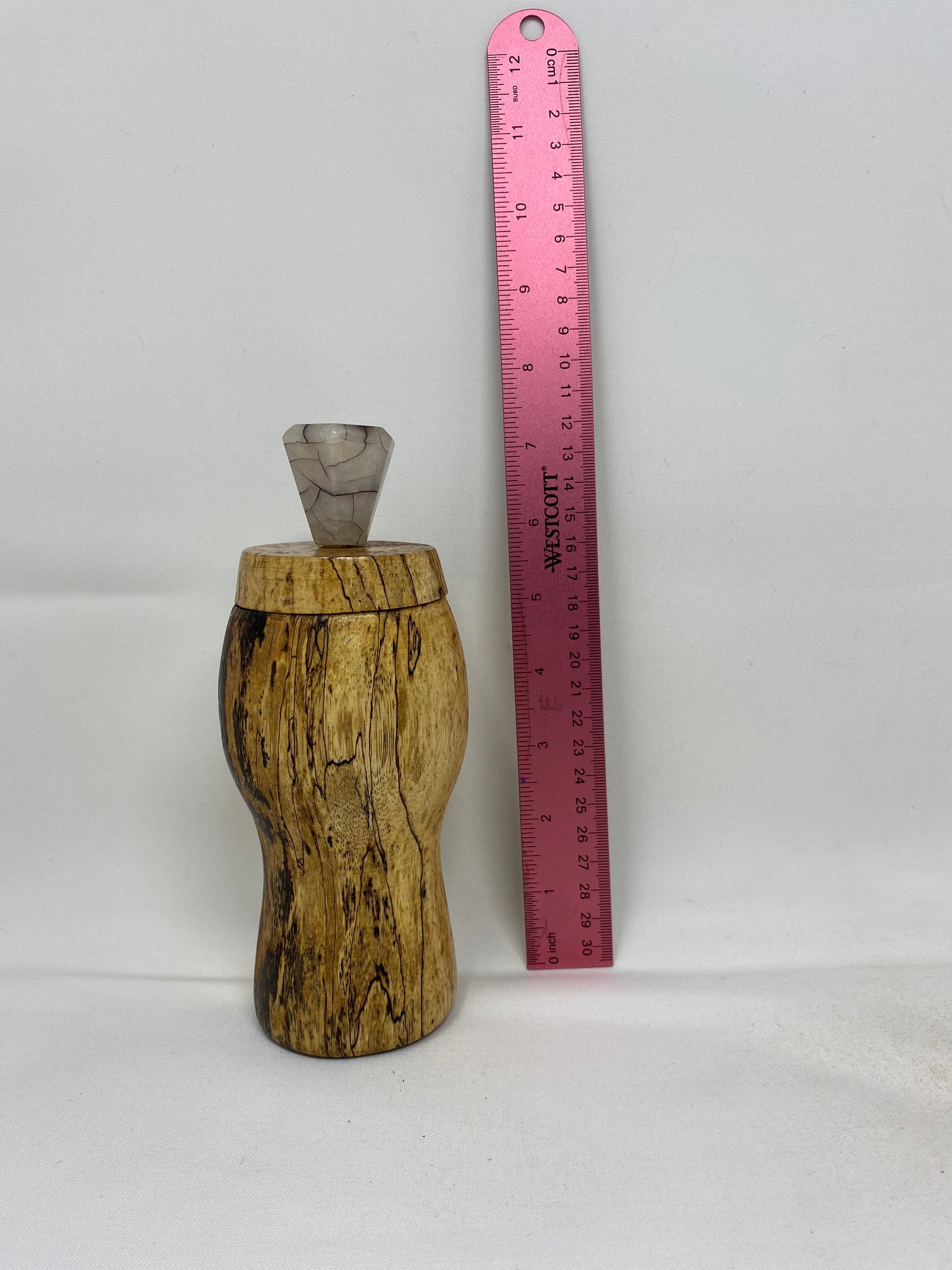 Spalted Tamarind Hand Turned Container With Lid. - Etsy
